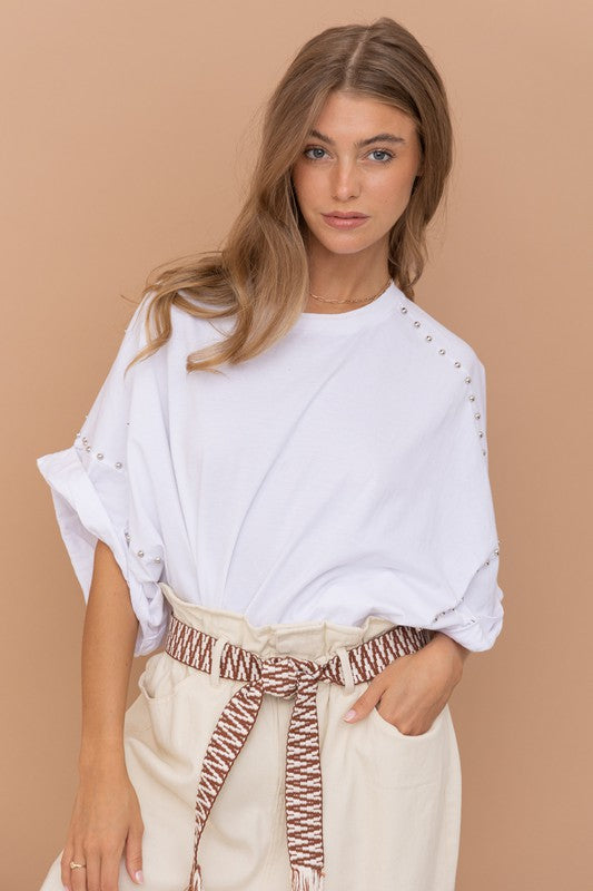 SALE - The Tyler Top - White – Mainland Collective